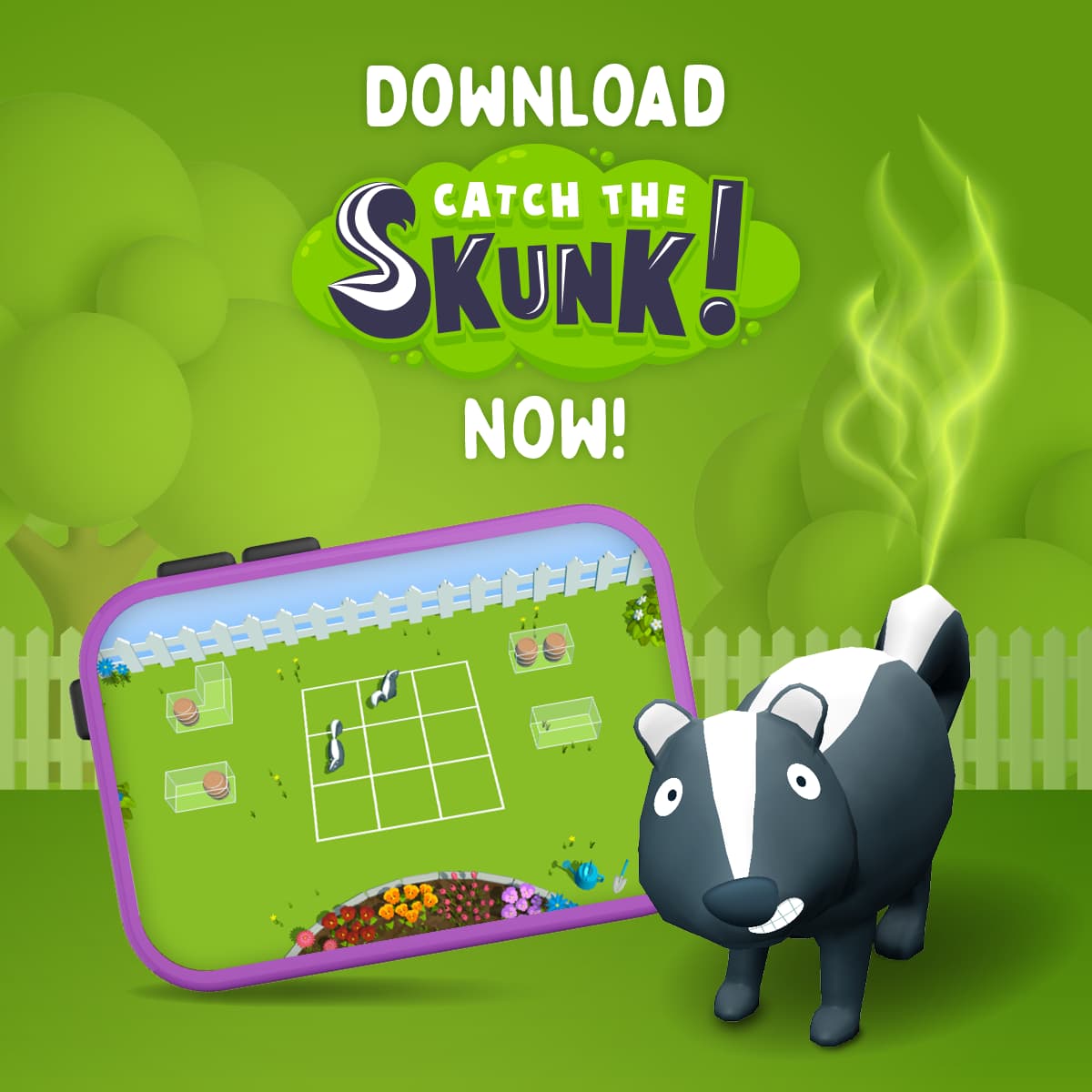 Catch the Skunk from SmartGames - Come to the smelly rescue!